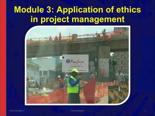 NCV 3 Project Management Hands-On Support Slide Show - Module 3 | PPT