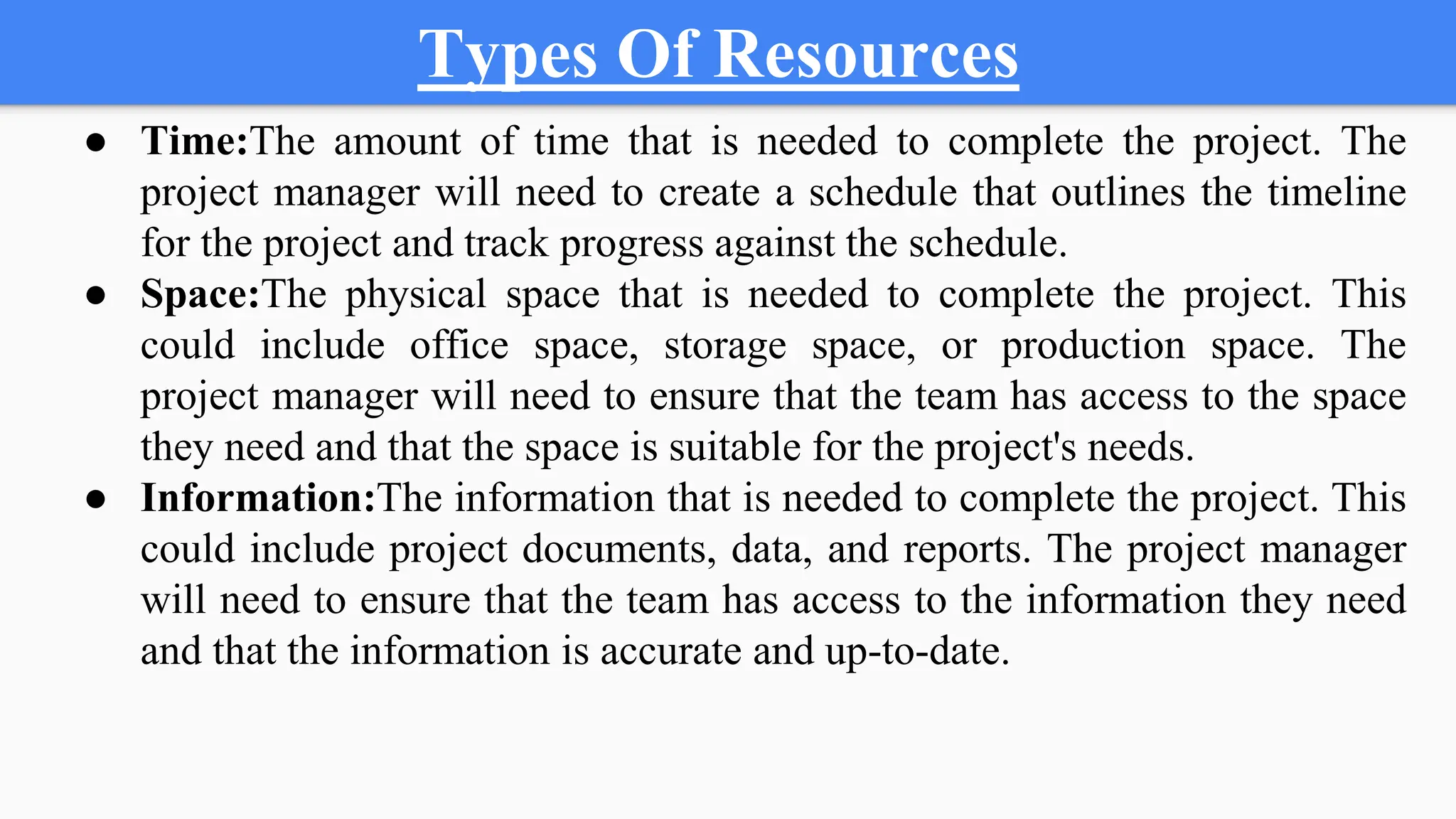 Project Management Activities for Study Purpose | PPTX