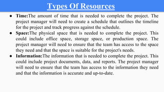 Project Management Activities for Study Purpose | PPTX