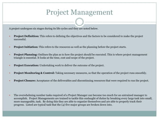 Project Management Activities Of Project Manager By Bhaskar | PPTX ...