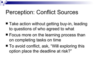 Project Management and Personality Type | PPT