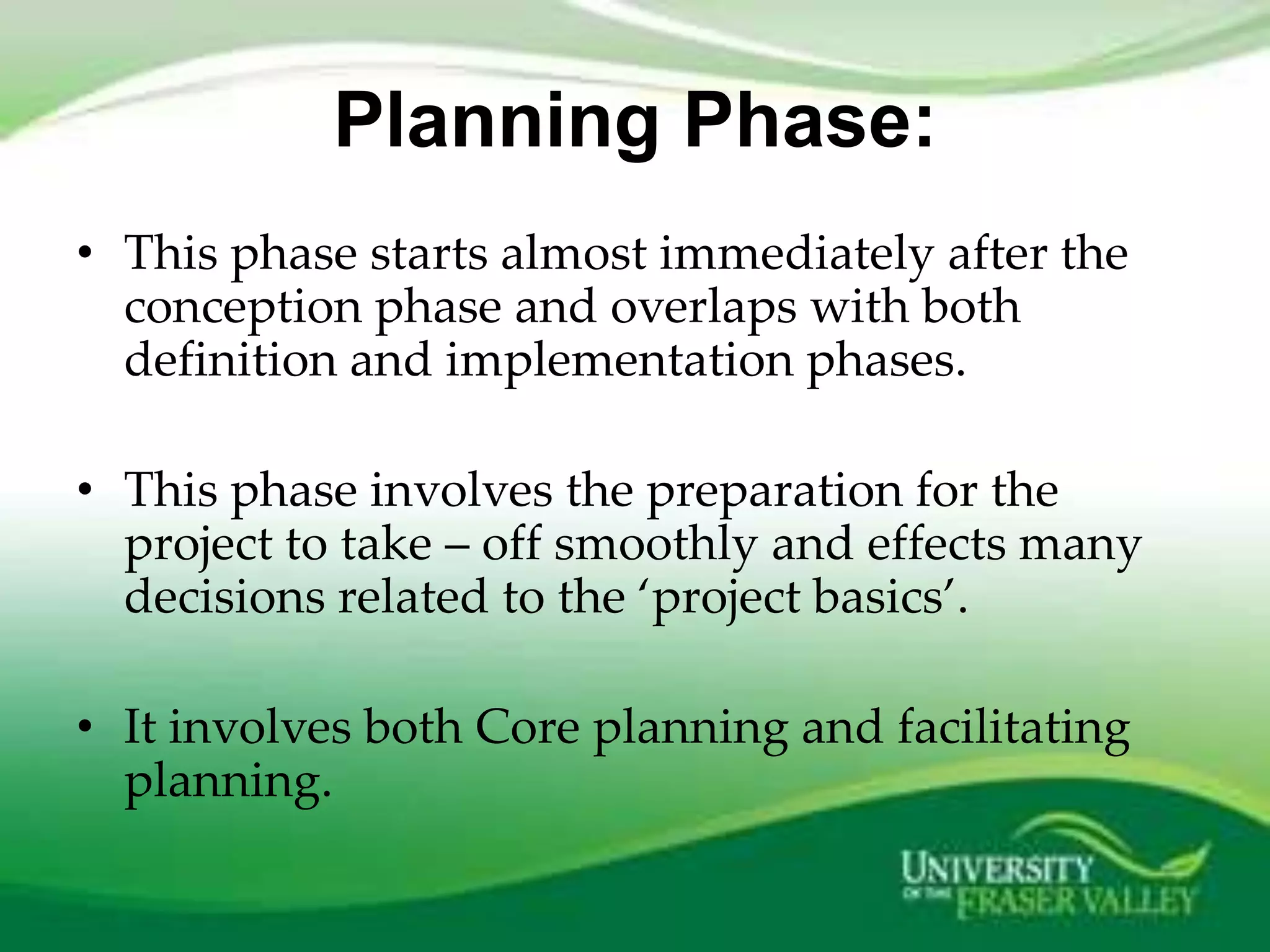 Project management and project life cycle | PPTX