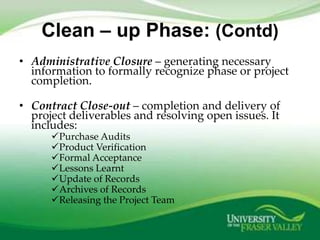 Project management and project life cycle | PPTX