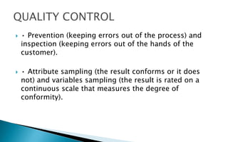 Quality Control | PPT