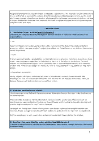Project Management Application Form (Fully Customizable Template) | DOCX