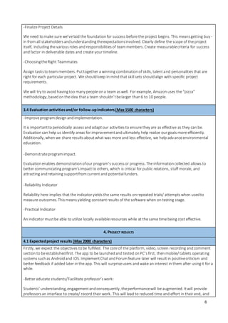 Project Management Application Form (Fully Customizable Template) | DOCX