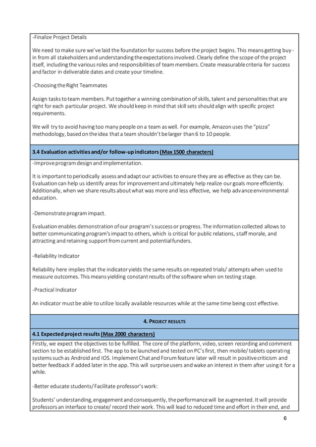 Project Management Application Form (Fully Customizable Template) | DOCX