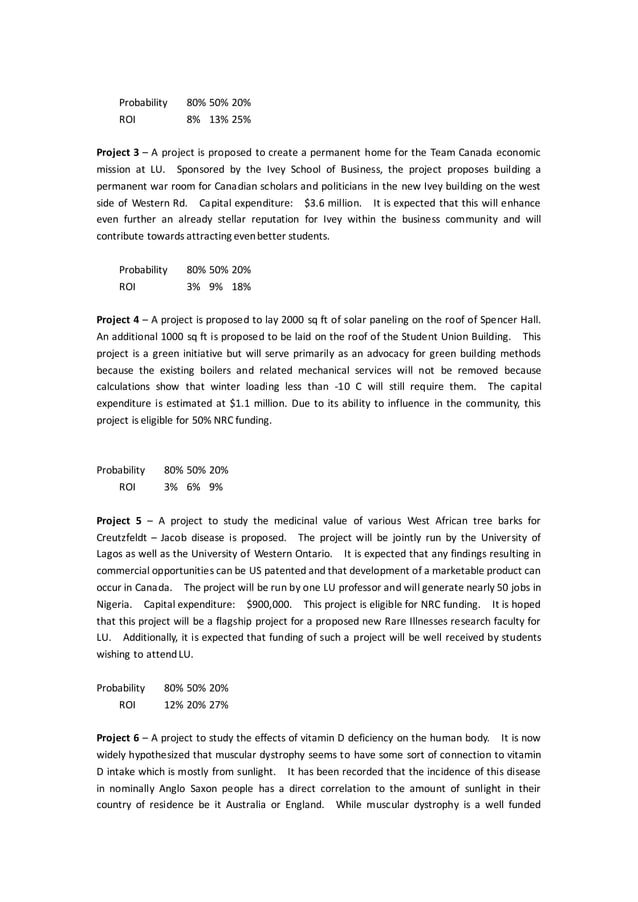 Project management assignment 4 | DOCX