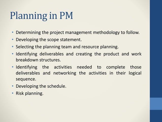 Project management basic and introduction | PPT