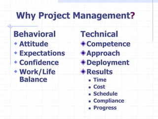 Project Management Basics | PPTX