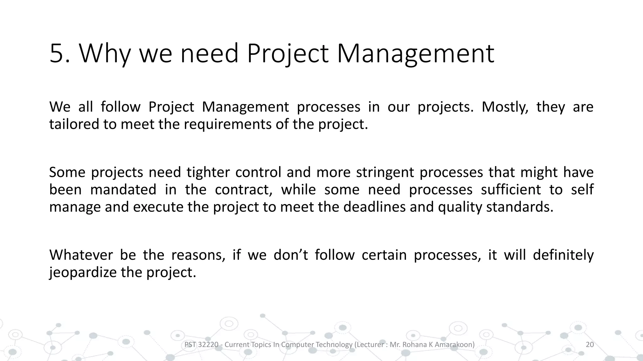 Project Management Best Practices Pptx