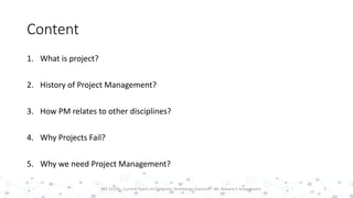 Project Management Best Practices | PPTX