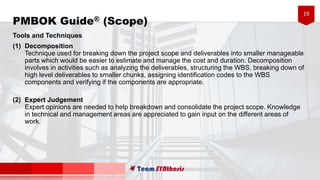 Project Management Body of Knowledge (Scope) | PPT