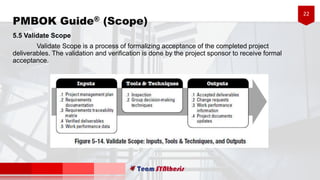 Project Management Body of Knowledge (Scope) | PPT