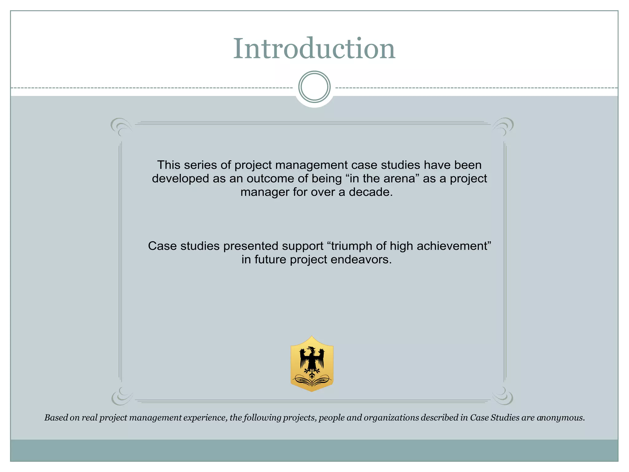 Project Management Case Studies by Terry Hall | PDF