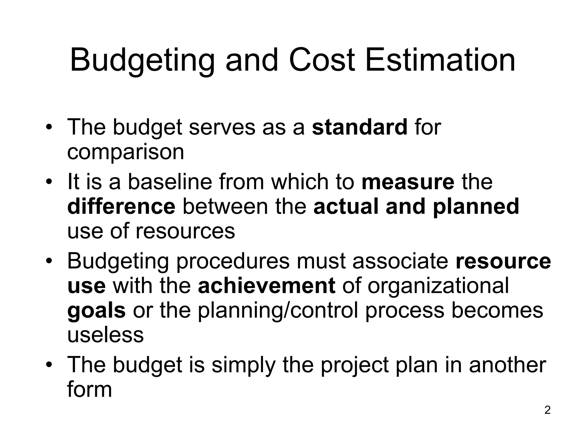 Project Management chapter 7 - Budgeting New.pptx