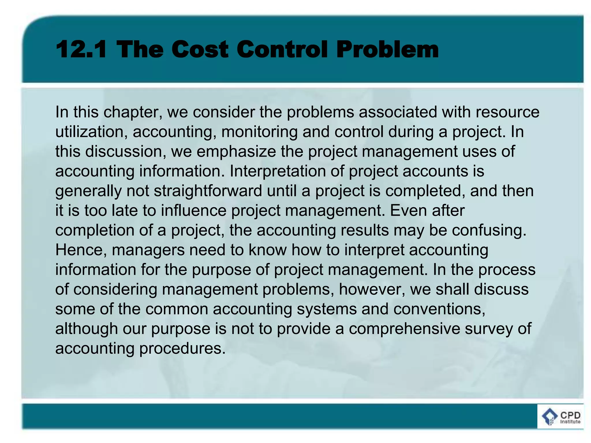 Project management chapter 12 | PPTX