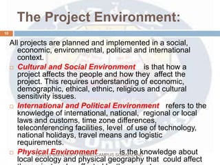 Project management chapter 2 | PPTX