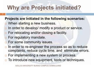 Project management chapter 2 | PPTX