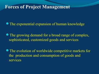 Introduction to Project and Project Management | PPT