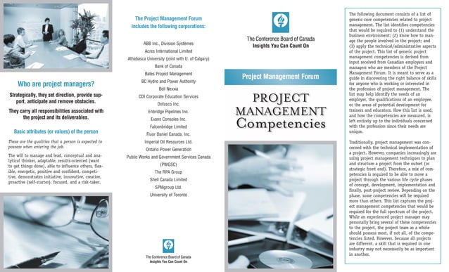 Project management competencies | PPT
