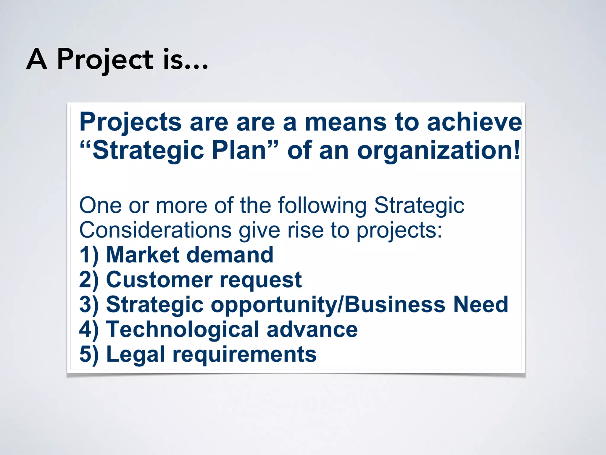 Project Management Concepts (from PMBOK 5th Ed) | PDF