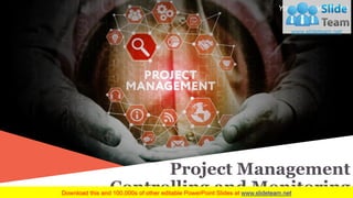 Project Management Controlling And Monitoring PowerPoint Presentation ...