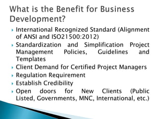 Project Management Credentials | PPT