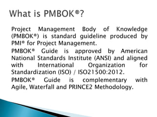 Project Management Credentials | PPT