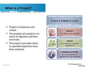 Introduction to Project management | PDF