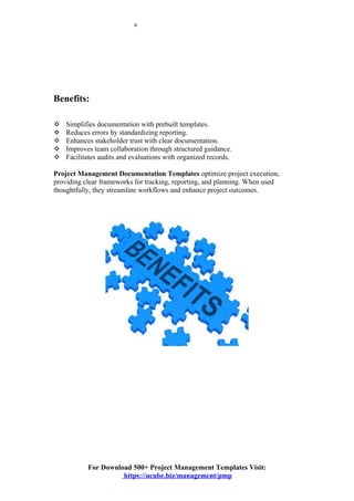 Project Management Documentation Templates.docx