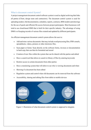 Project management document control software system | PDF