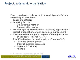 Project management dynamics | PPTX