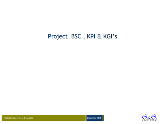 Project management dynamics | PPT