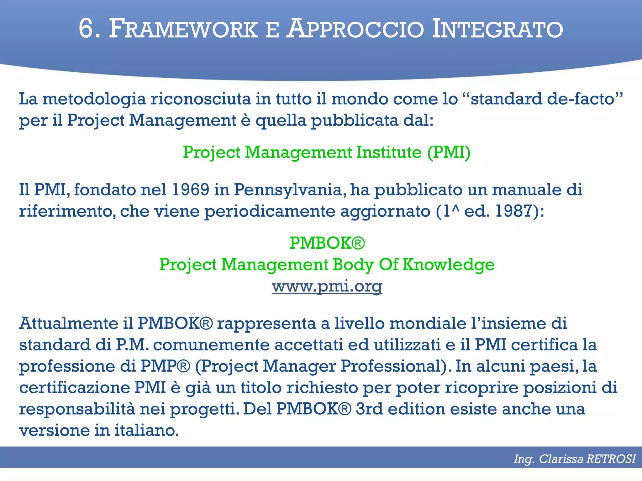 Project management elementi base | PDF