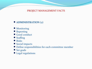 Project management facts | PPT