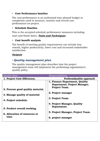 Project management final report | PDF