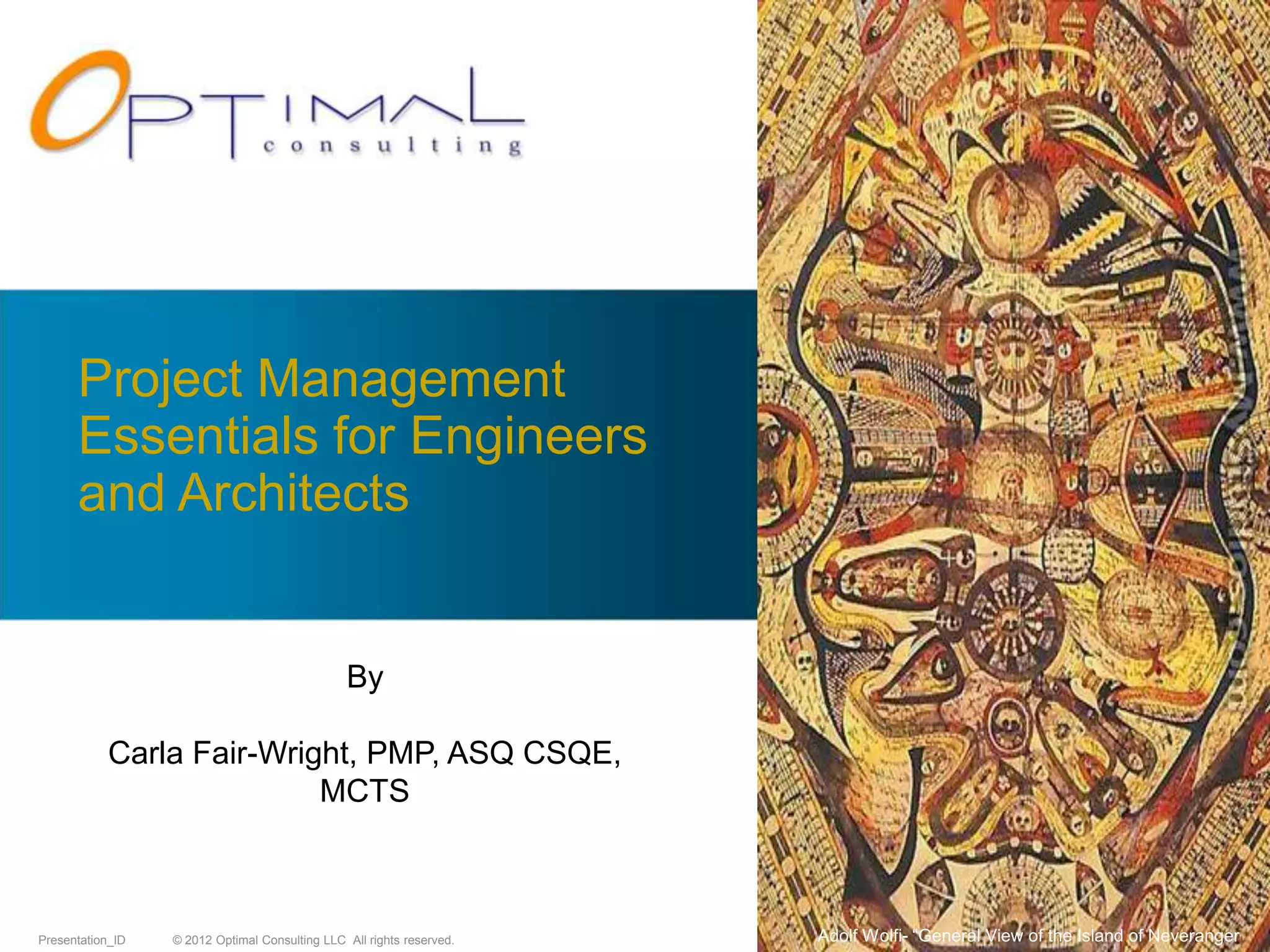 Project management for engineers and architects | PPT