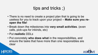 Project management for TLs | PPTX
