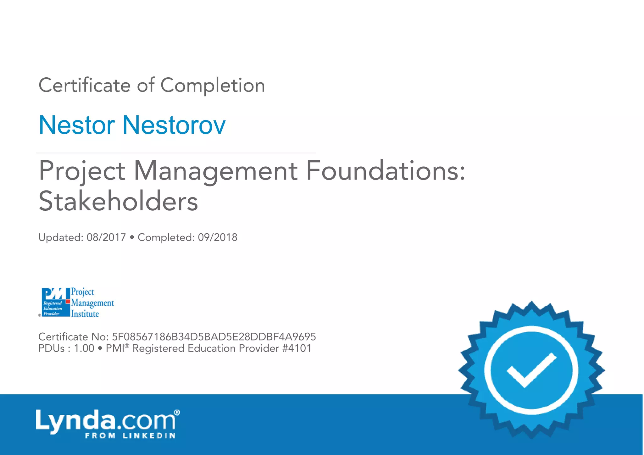 Project management foundations stakeholders | PPT