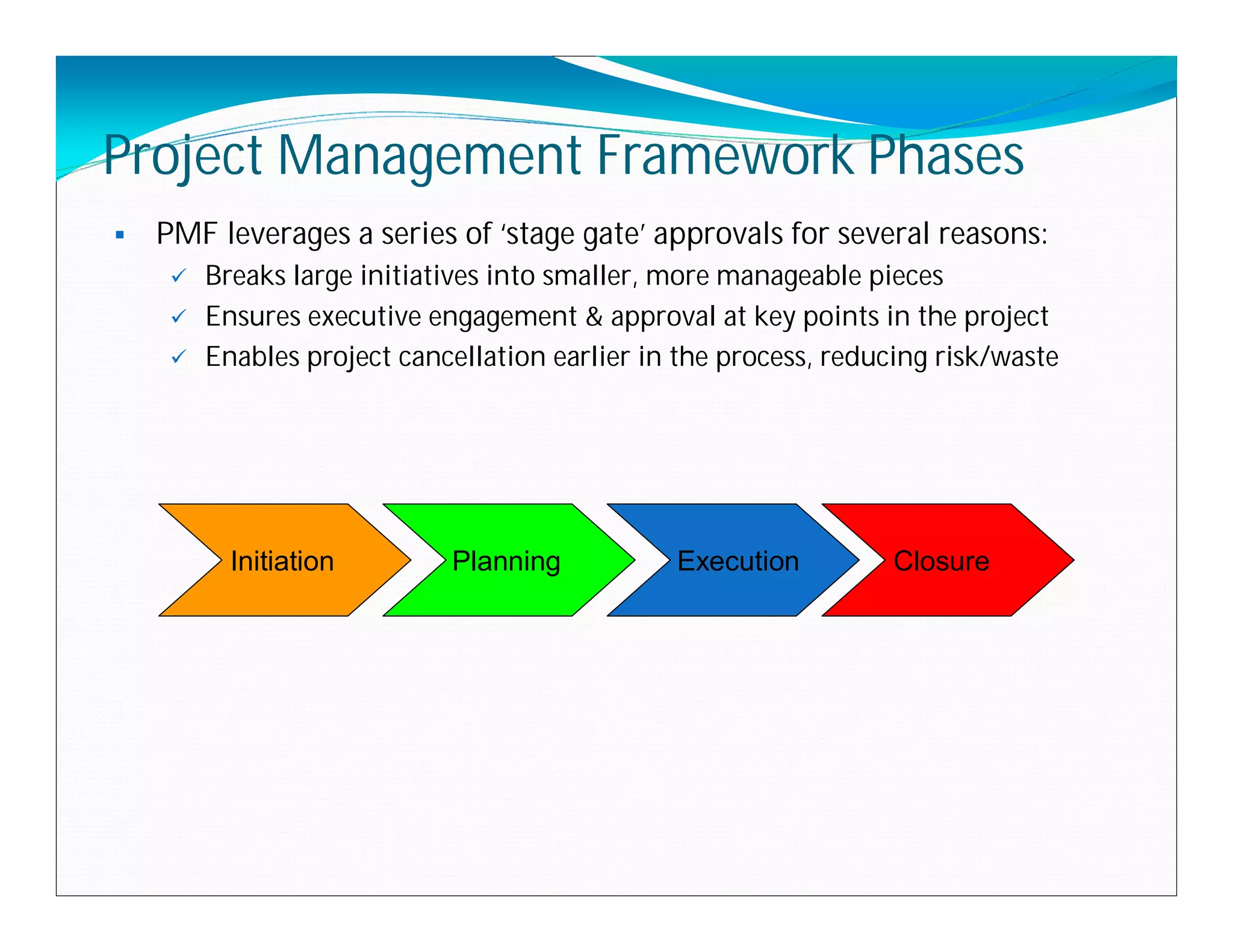 Project Management Framework | PDF