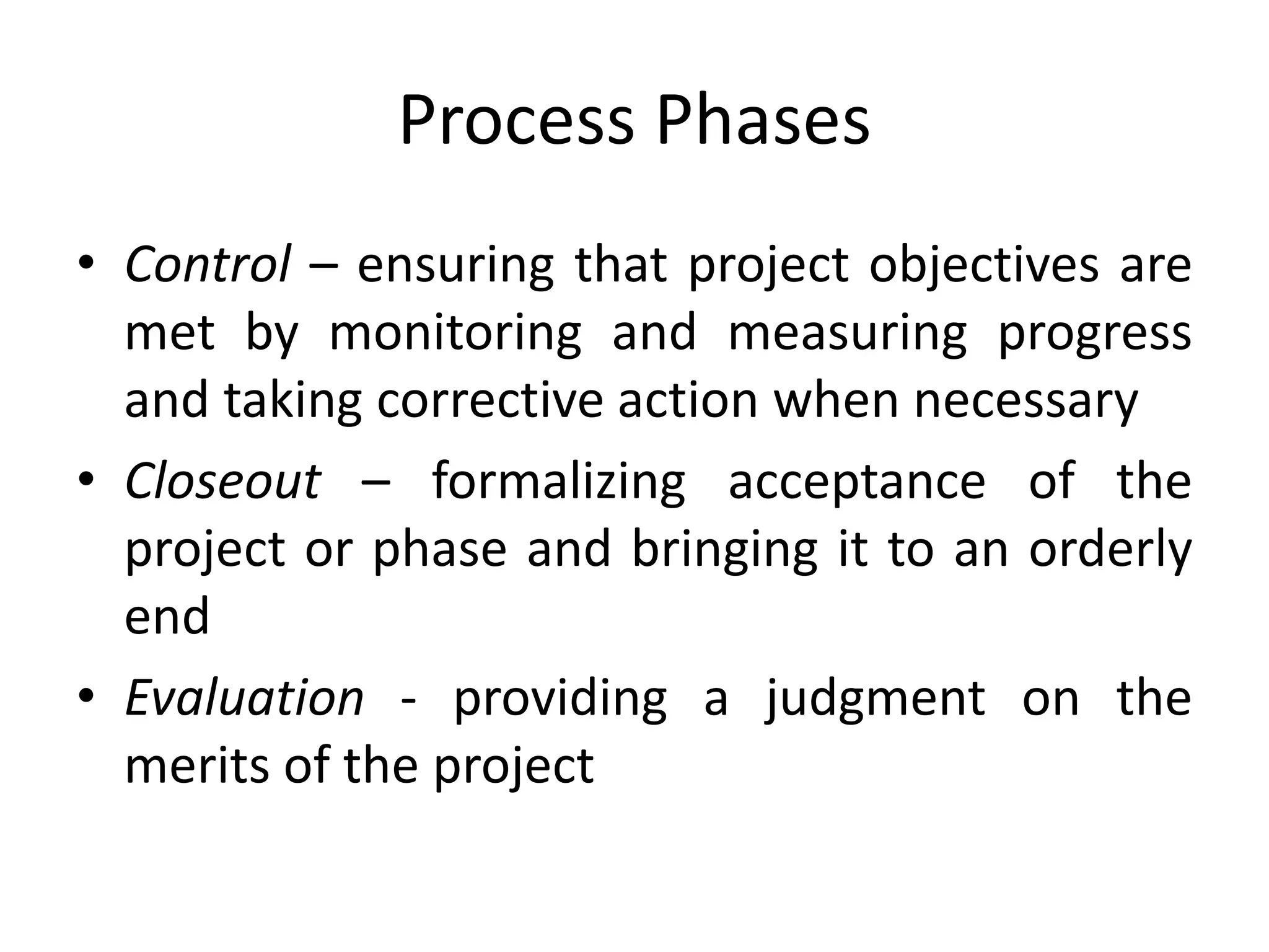 Project Management Framework Pptx