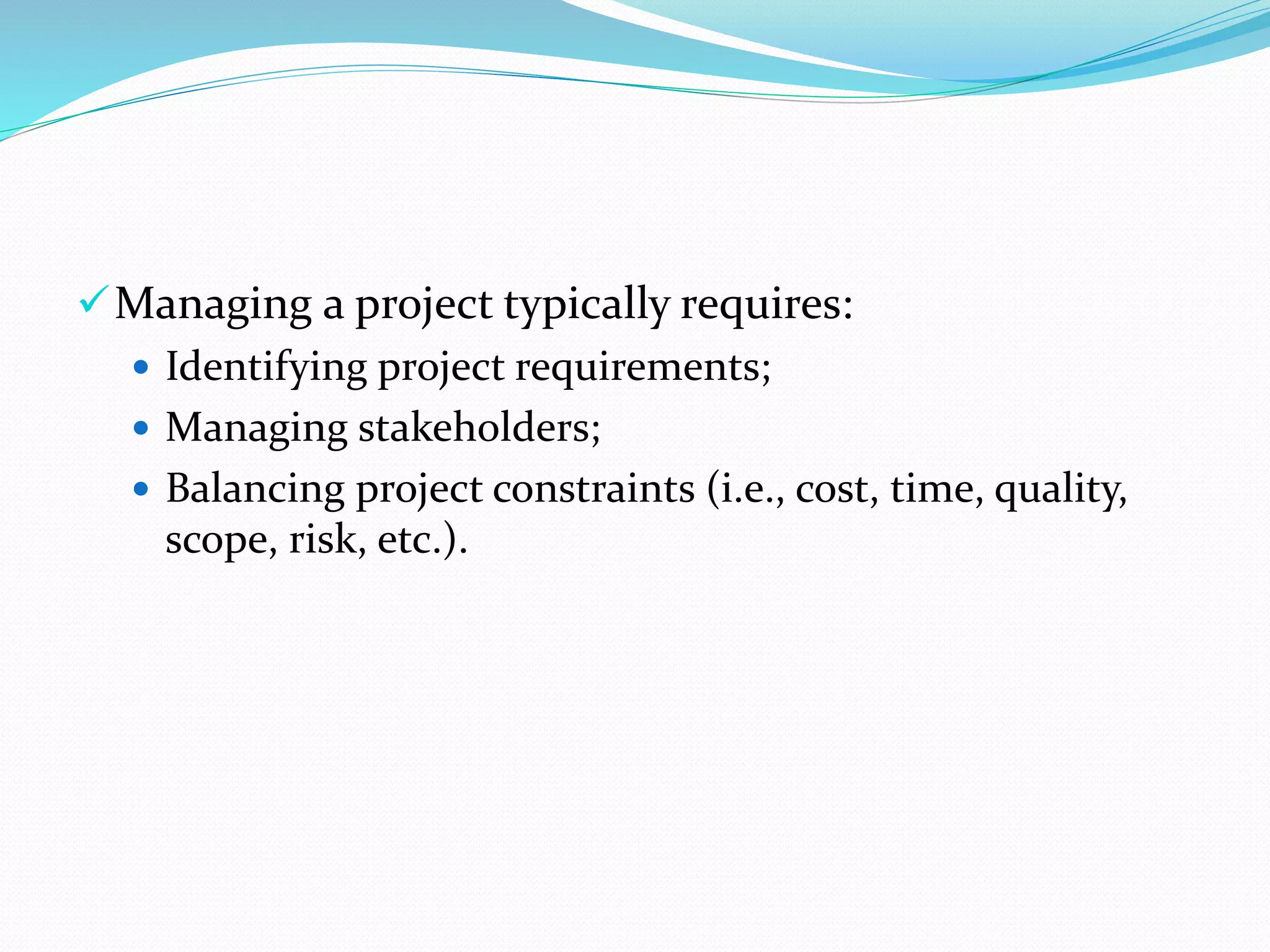 Project management framework 01 | PPT
