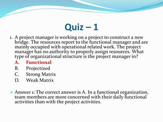 Project management framework 01 | PPT