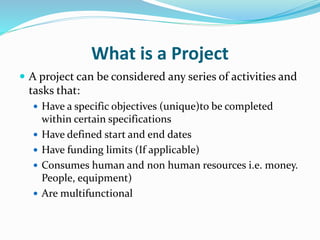 Project management framework 01 | PPT