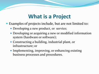 Project management framework 01 | PPT