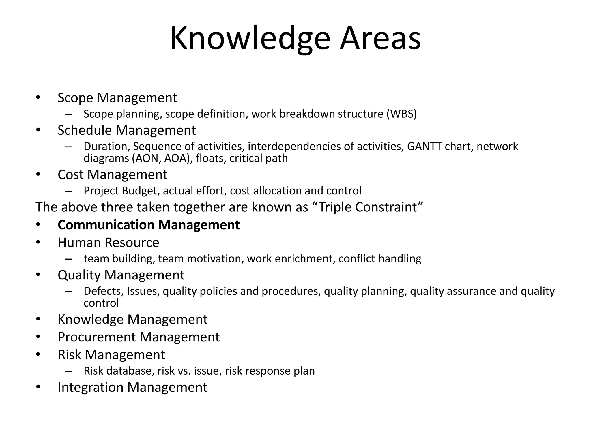 Project management fundamentals | PPTX