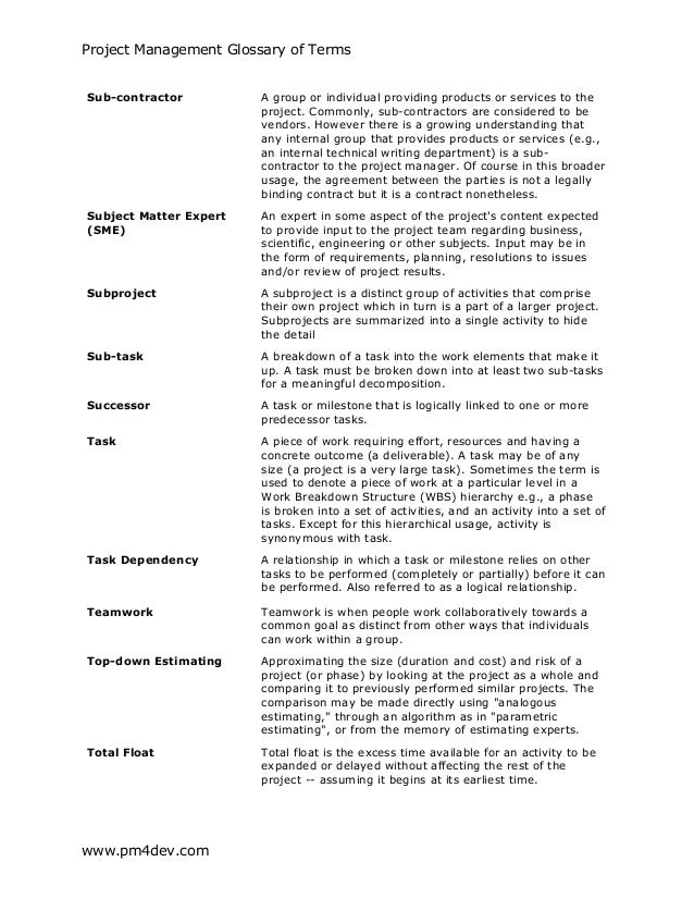 Project management glossary_of_terms
