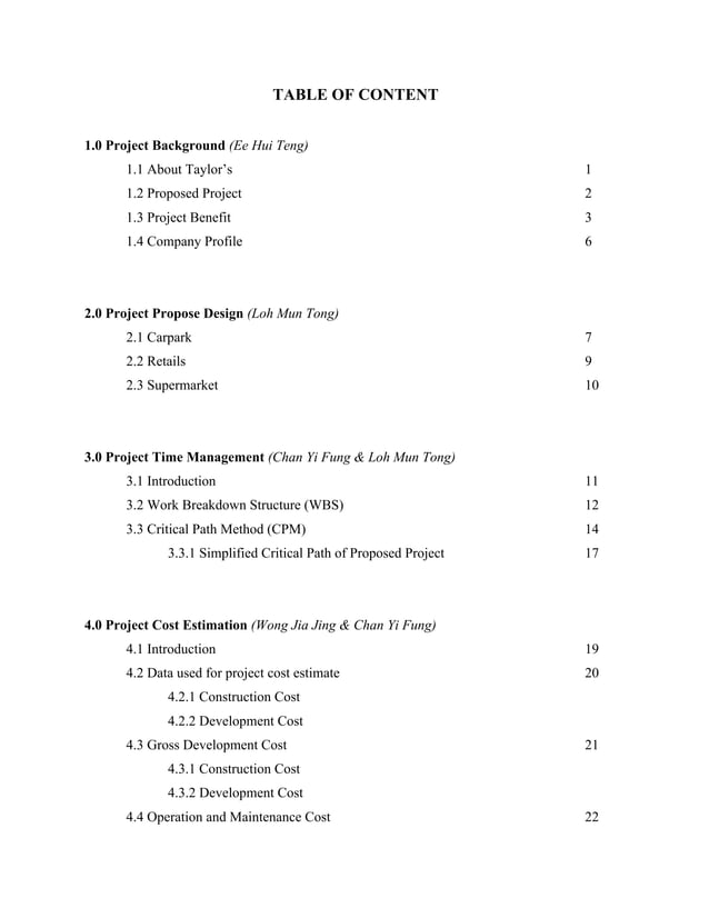 Project Management Group Assignment Final Report Pdf