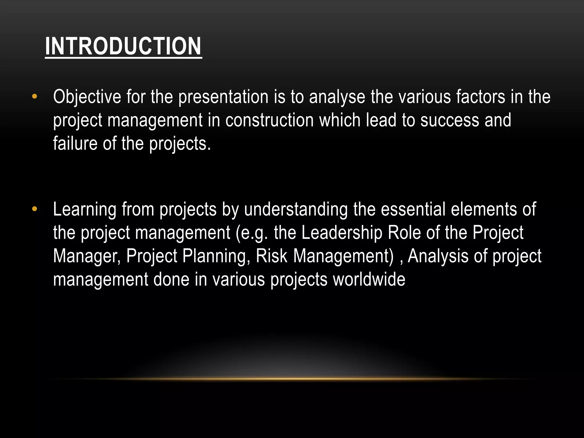 Project management in construction. | PDF